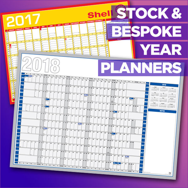 Printed Year Planners