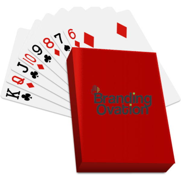 Promotional Promotional Playing Cards. Custom Deck of Cards with a ...