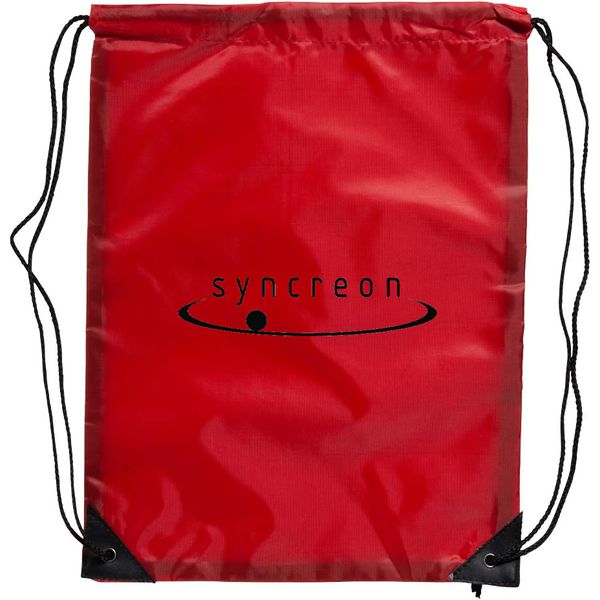Printed 210d Premium Drawstring Bags | Syncreon Technology