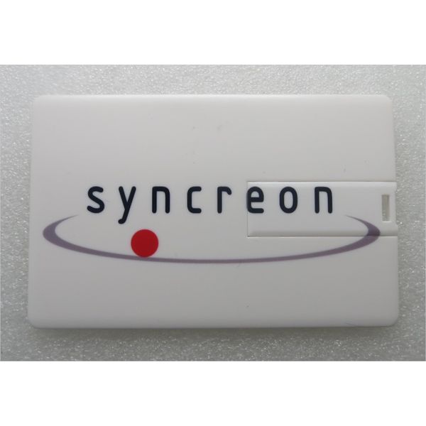 Printed USB Credit Card 8GB | Syncreon Technology