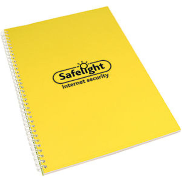 Printed Enviro Smart - A4 Till Receipt Cover Wiro Notepad