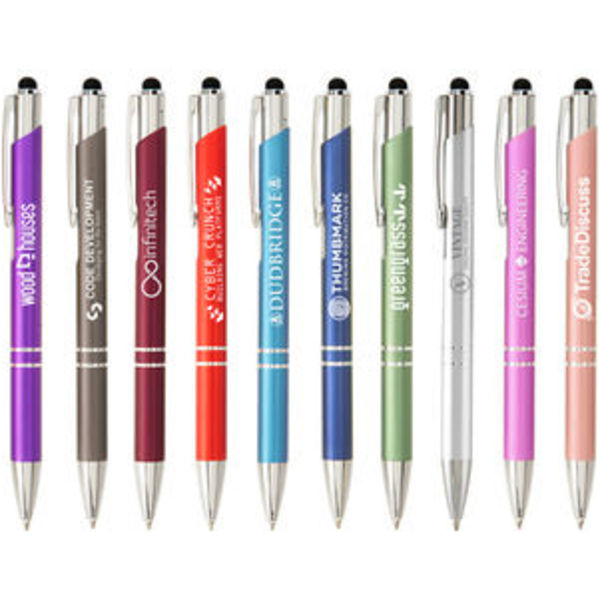 Promotional Crosby Matte Stylus Pen(JET) | Promotional Gifts, Printed ...