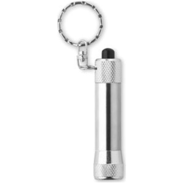 Printed Aluminium torch with key ring