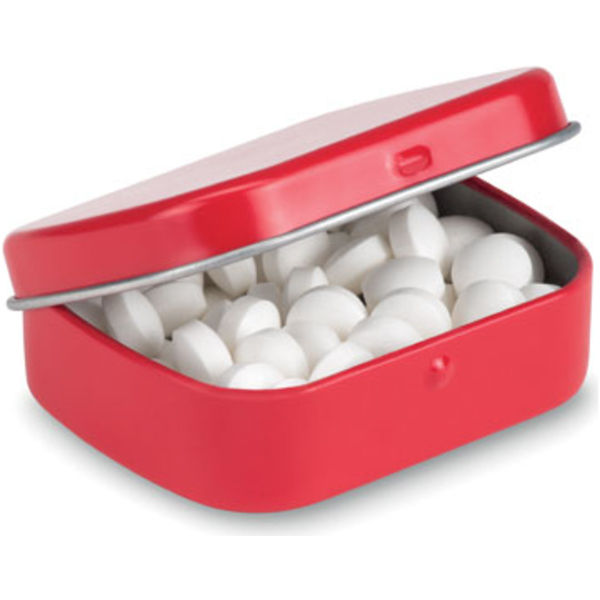 Printed Easy Tin Silver W/Mints