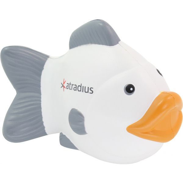 Printed Stress Big Fish