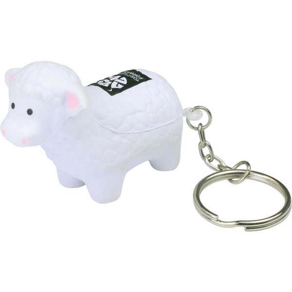 Promotional Stress Sheep Keyring | Promotional Gifts, Printed Pens ...