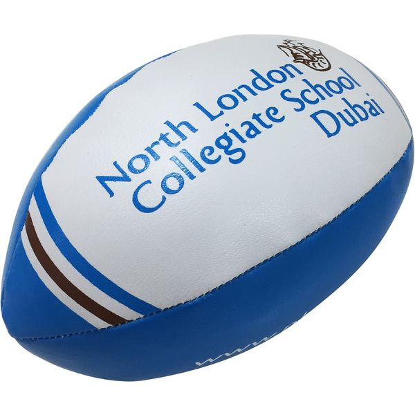 Printed Mini Soft Rugby Ball