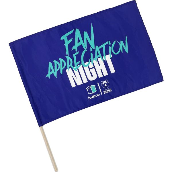 Printed Hand Waving Flags