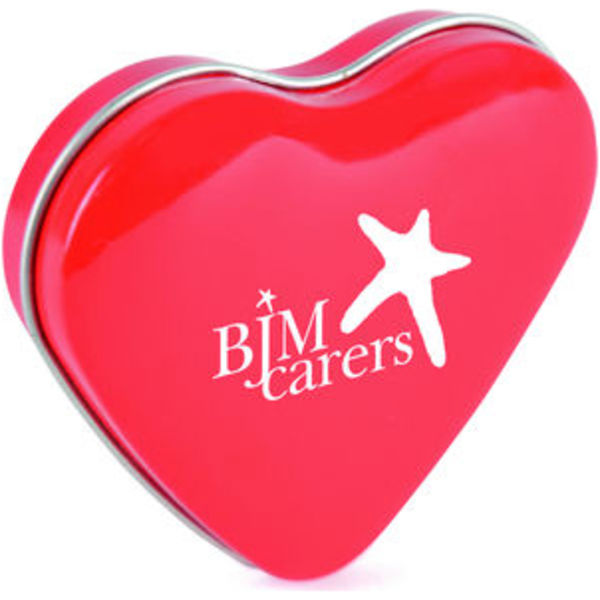Promotional Heart Mint Tin