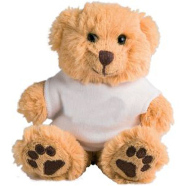 Promotional 5'' Dexter Bear with T-shirt