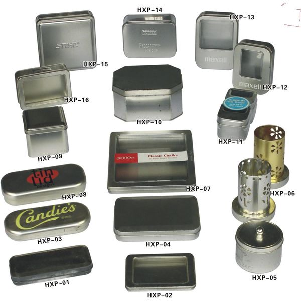 Promotional METAL TIN. Various