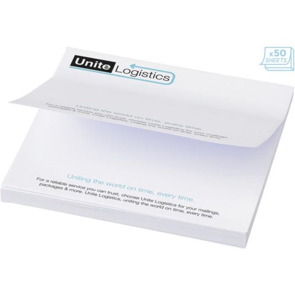 Printed Sticky-Mate large square sticky notes 100x100mm - 100 pages