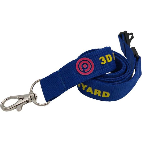Promotional 20mm 3D Logo Lanyard