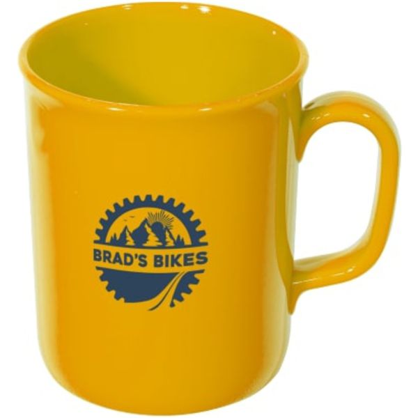 Printed Spectra Plastic Mug (Spot Colour Print)