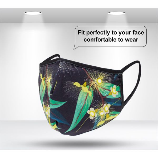 Printed 3D Fabric Face Mask
