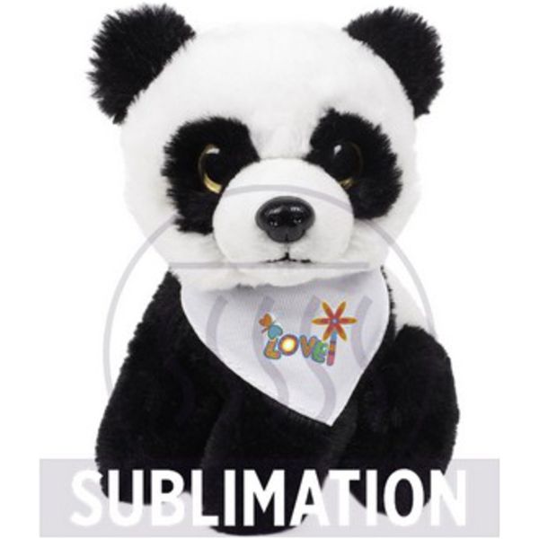 Promotional Plush panda , Loka | Branding Ovation | Logo Printed ...
