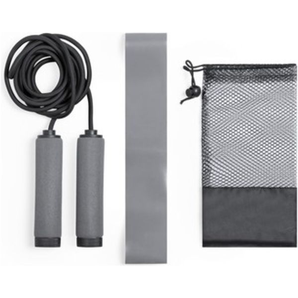 Promotional Exercise set 2 pcs, skipping rope, resistance band