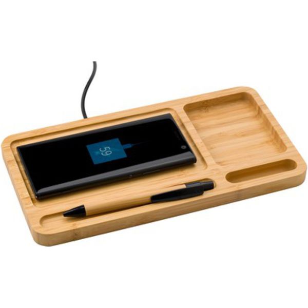 Printed Wireless charger 5W, desk organizer