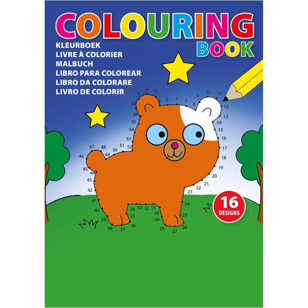 Promotional Children's colouring book