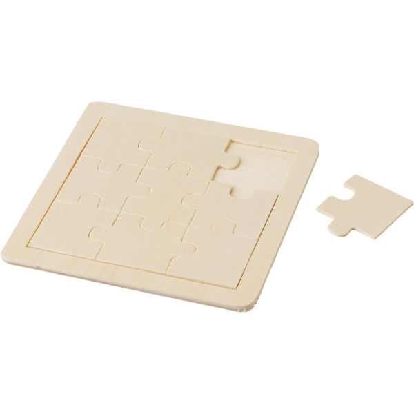 Promotional Wooden nine piece puzzle