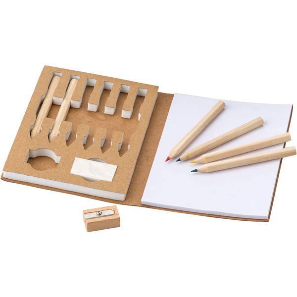 Printed Cardboard colouring set