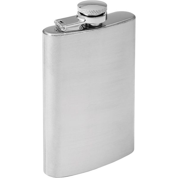 Printed Steel hip flask (100ml)