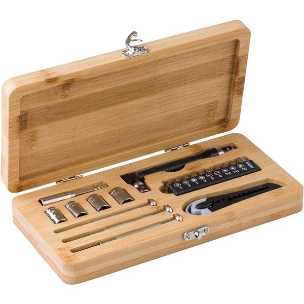 Promotional Bamboo tool set (27pc)