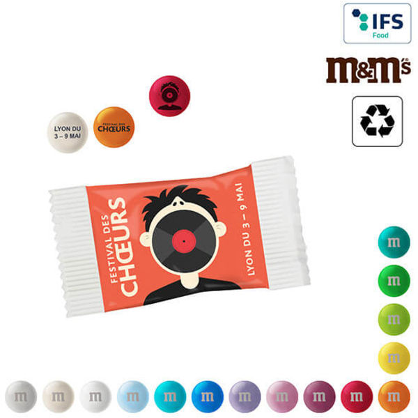 Promotional Personalised M&M'S Paper Bag, 7 g