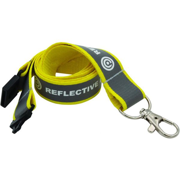 Promotional 20mm Reflective Lanyard