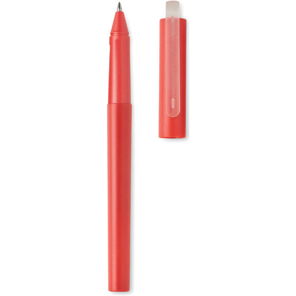 Printed RPET Blue Gel Ink Ball Pen