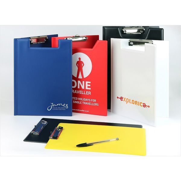 Printed A4 PVC Clipboard Folder