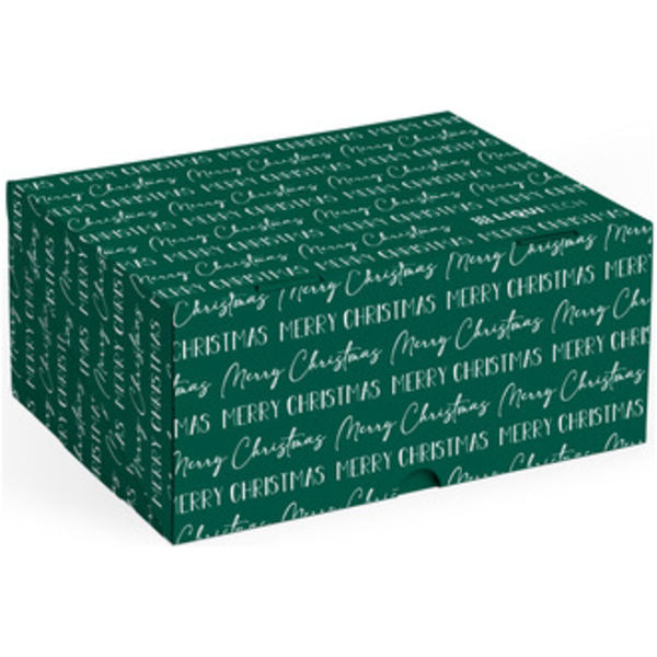 Promotional Genie Packaging - Medio Box - White (Label)