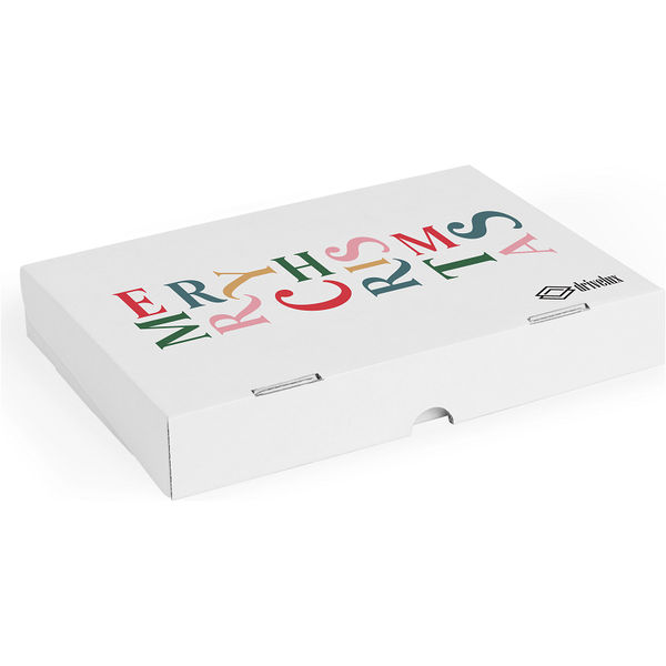 Promotional Genie Packaging - Postie Box - White