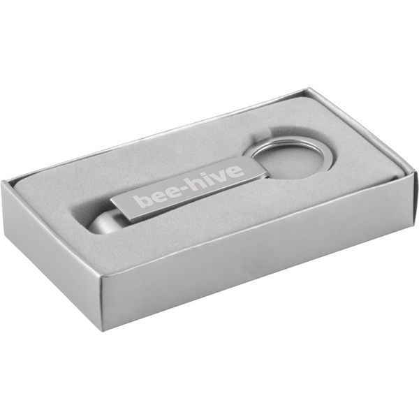 Promotional Vulcan Bottle Opener Keyring with Box (Laser Engraved)