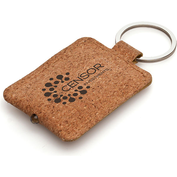 Promotional LED Cork Keyring