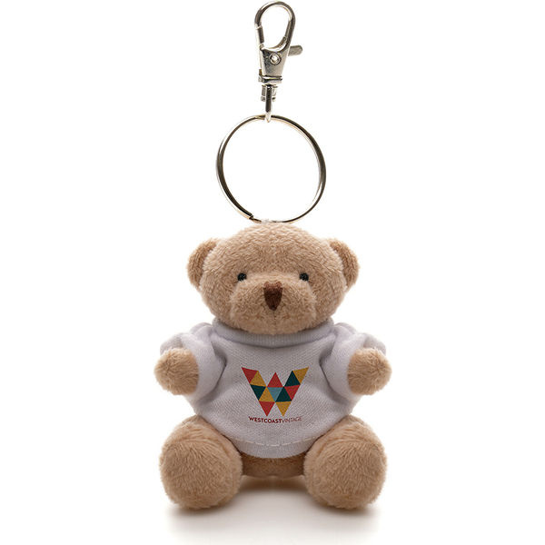 Printed Teddy Keyring