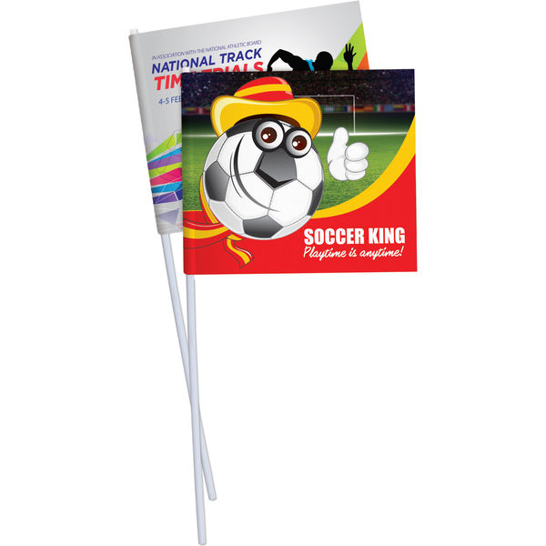 Printed Hand Waving Flag