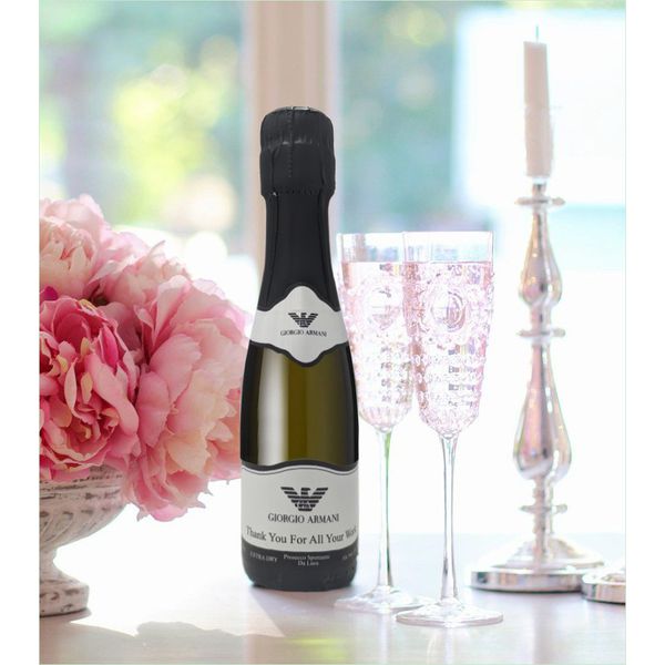 Printed Mini Prosecco, Logo Upload 01