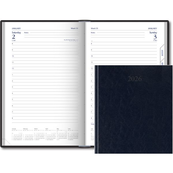 Promotional Excel A5 Casebound Daily Diary